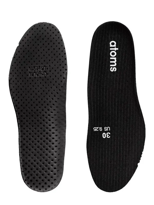 ATOMS Antimicrobial Insoles - Black