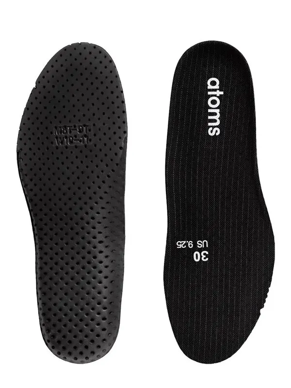 ATOMS Antimicrobial Insoles - Black