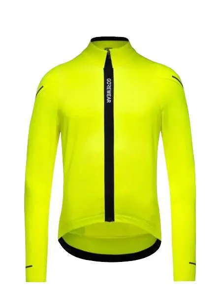 GOREWEAR Spinshift Thermo Long-sleeve Jersey - Neon Yellow