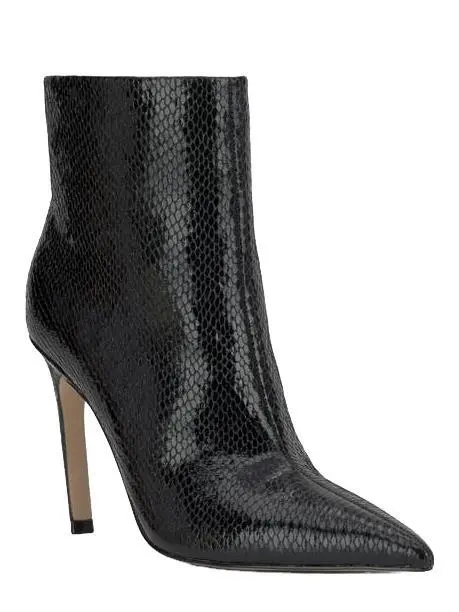 Jessica Simpson Wilonix Pointed Toe Bootie - Black Snake