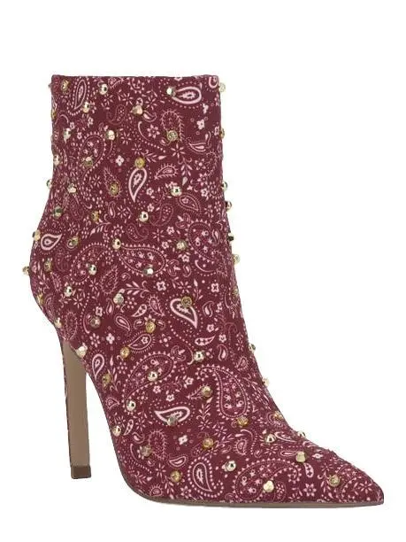 Jessica Simpson Wilonix Pointed Toe Bootie - Granada/white Paisley