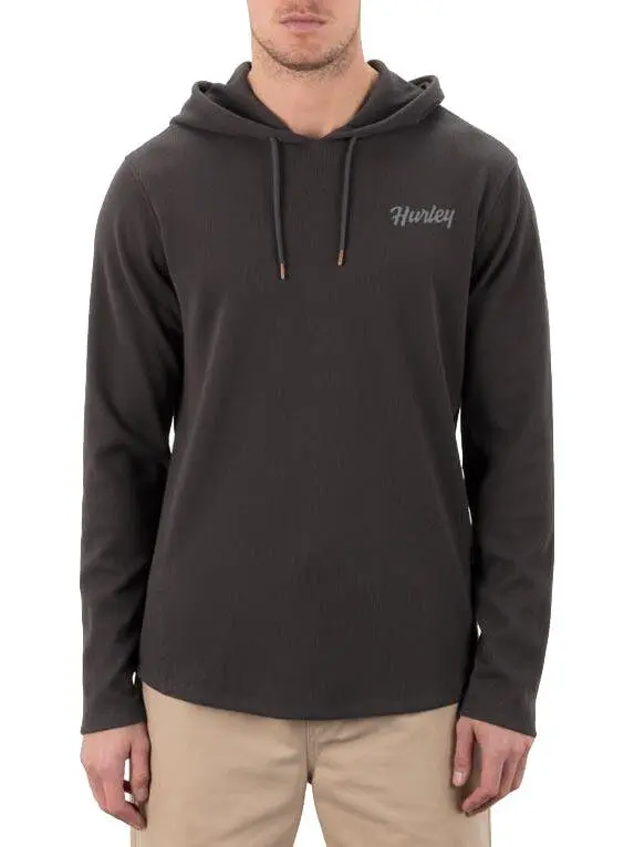 Hurley Thermal Hoodie - Dark Stone Grey