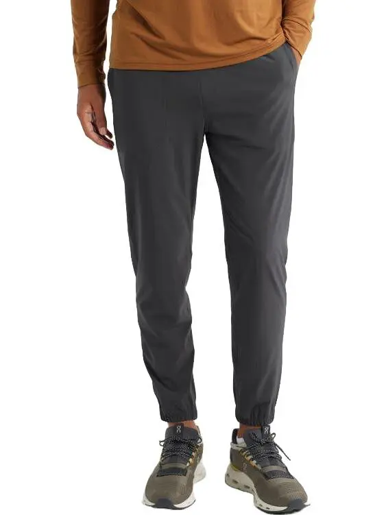 FREE FLY Breeze Active Joggers - Black Sand