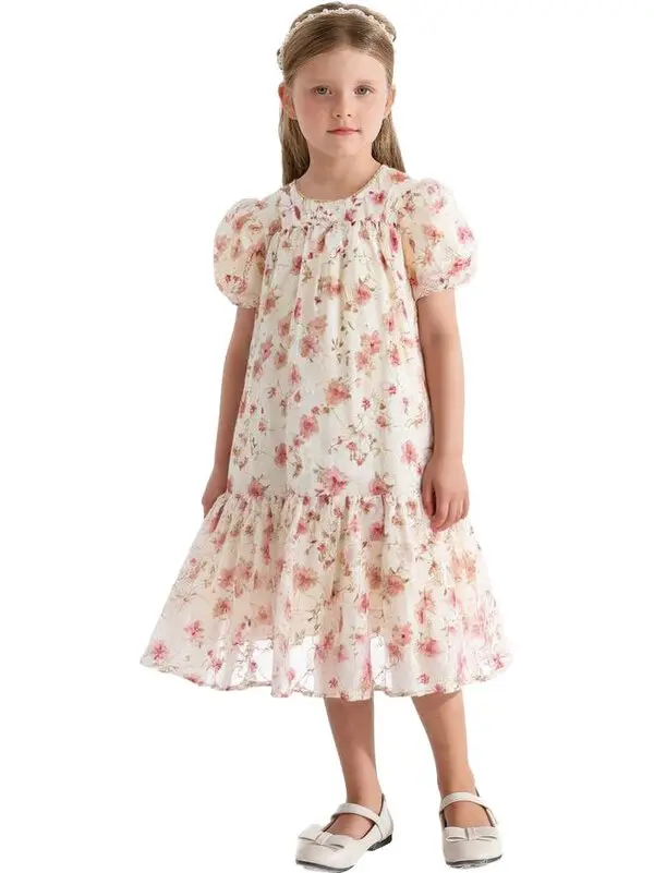 SWEET CACTUS Vienna Floral Dress - Pink