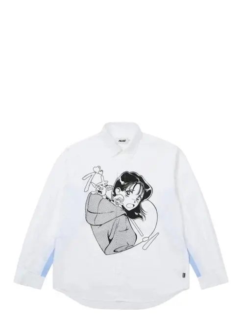 PALACE Rear View Shirt - White