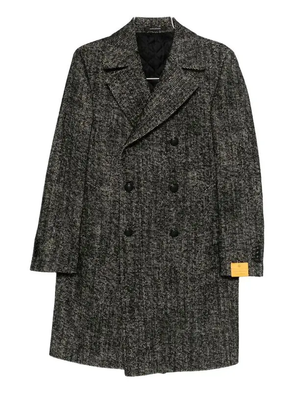 Tagliatore Arden Double-breasted Coat - Black