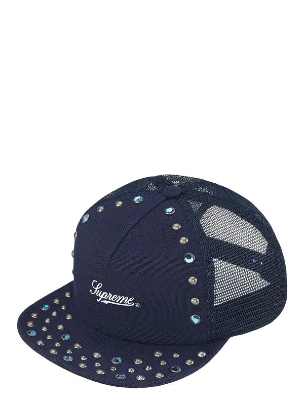 Supreme X B.b. Simon Studded 5-panel Cap - Blue
