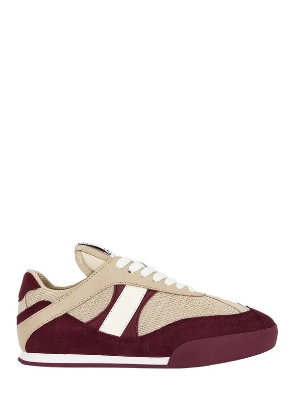 Chloé Kick Sneaker - Beige & Purple 1