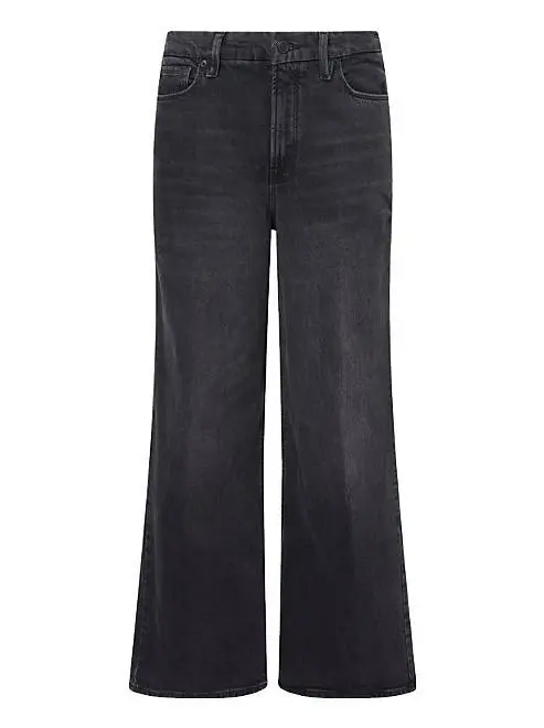 Good American Crop Wide-leg Stretch-denim Blend Jeans - Black407