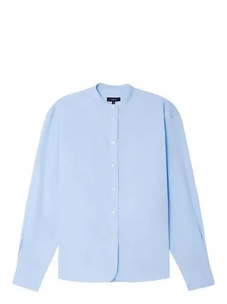 Soeur Oversized-fit Cotton-poplin Shirt - Bleu Ciel