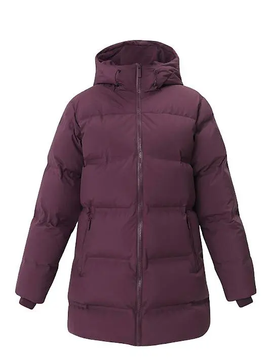 Sweaty Betty Nimbus Mid Waterproof Shell-down Puffer Jacket - Neptune Purple