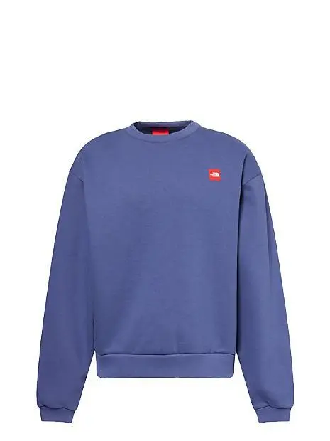 The North Face Relaxed-fit Crewneck Cotton-blend Sweatshirt - Dark Blue