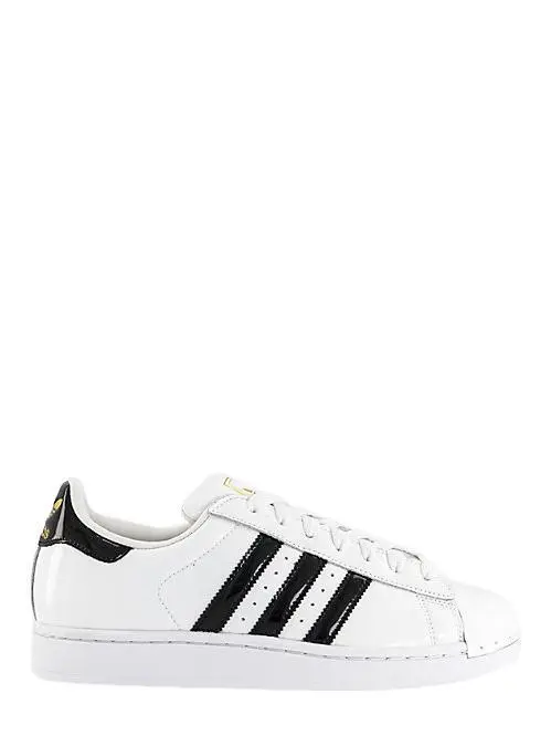 Adidas Superstar Ii Patent-leather Low-top Trainers - White Black Patent
