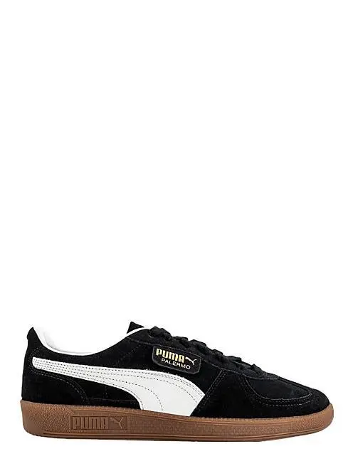 PUMA Palermo Suede Low-top Trainers - Black White