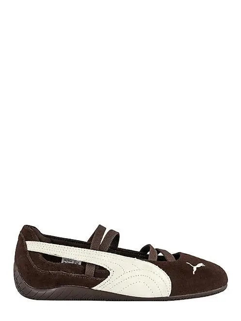 PUMA Speedcat Ballet Suede Low-top Trainers - Dark Chocolate Warm Whit
