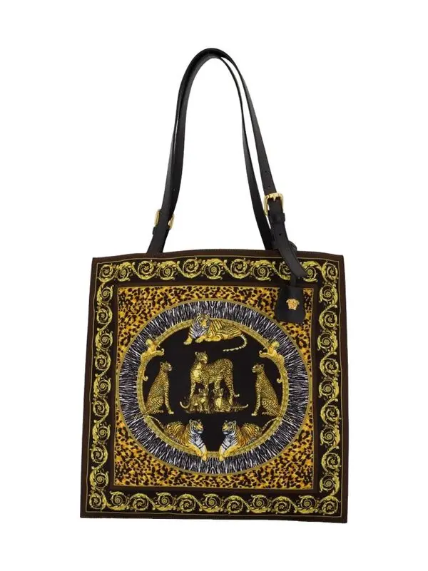 Versace Wild Cats Shopper Bag - Multicolor