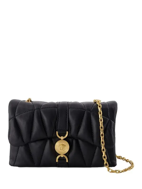 Versace Kleio Mini Shoulder Bag - Black