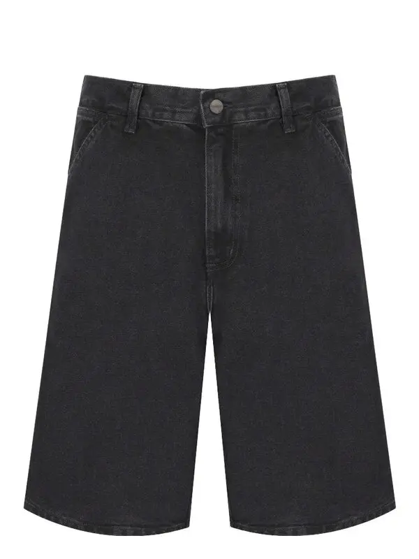 Carhartt Work In Progress Single Knee Bermuda Shorts - Black
