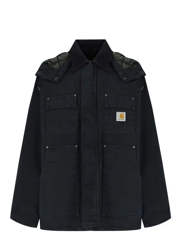 Carhartt Work In Progress Ambel Hooded Jacket - Blue