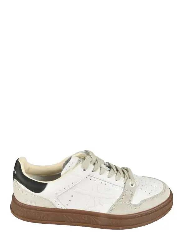 Premiata Quinn Lace-up Sneakers - White
