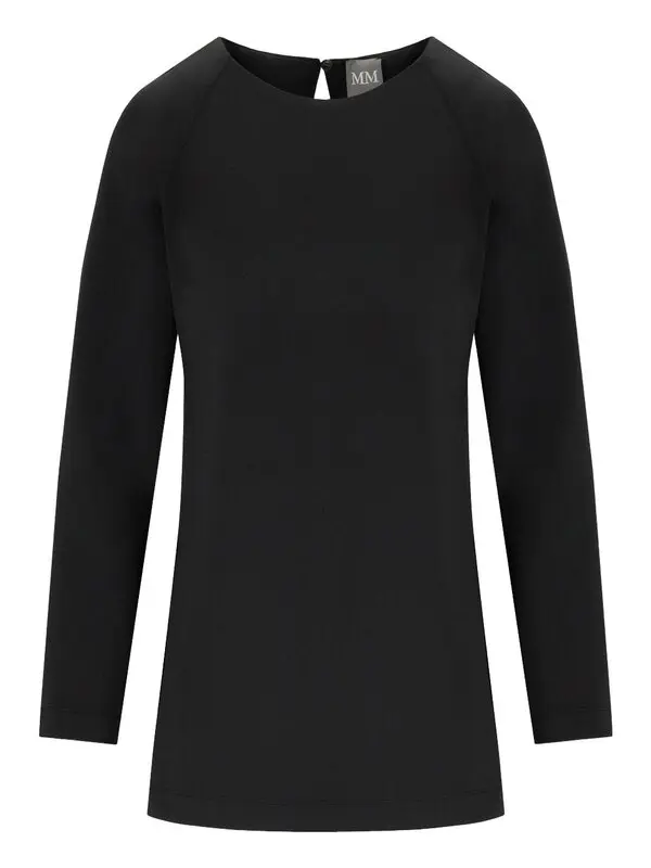 Max Mara Undici Scuba Blouse - Black