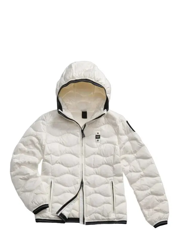 BLAUER. Quilted Jacket - White