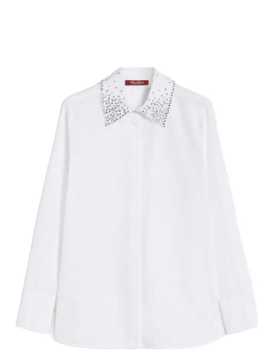 Max Mara Staffa Poplin Shirt - White