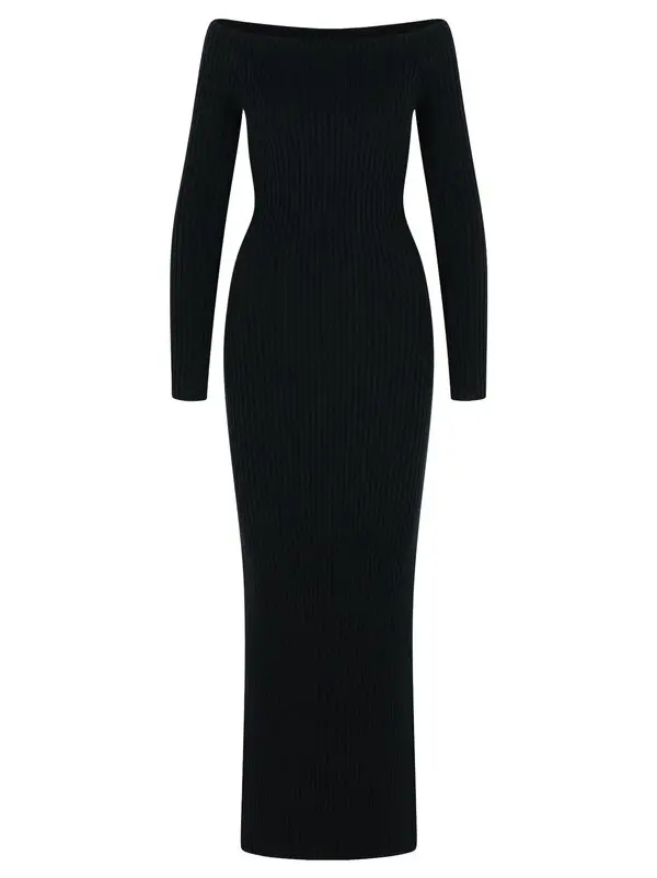 Max Mara Arnes 1234' Sheath Dress - Black