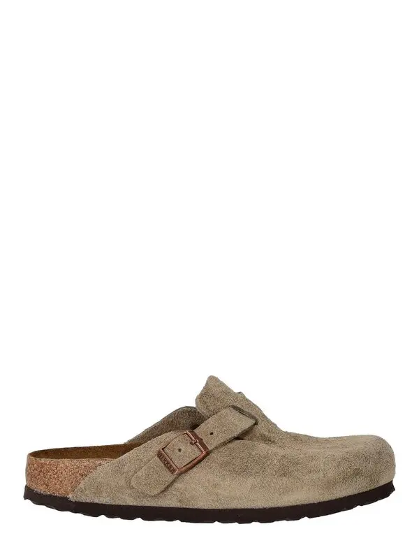 BIRKENSTOCK Boston Soft Footbed Clog - Beige
