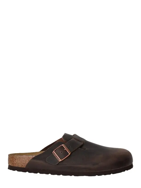 BIRKENSTOCK Boston Habana Clogs - Brown