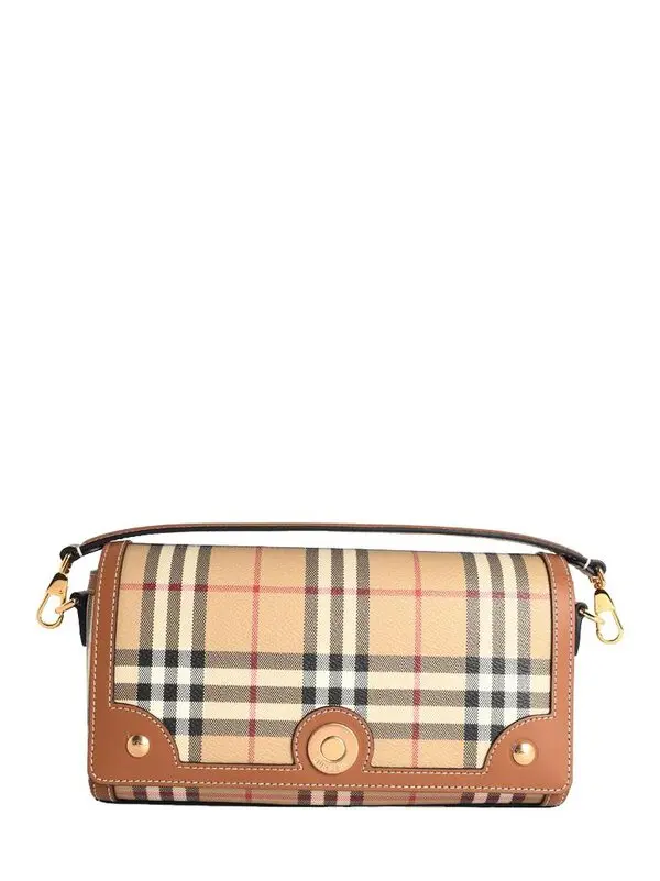 Burberry Cotton Blend Bag - Beige