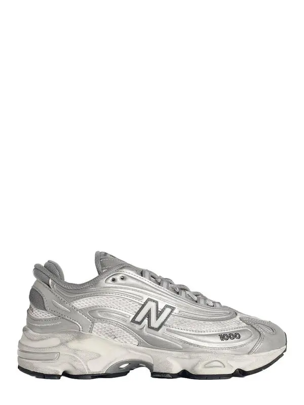 NEW BALANCE 1000 Fabric Blend Sneakers - Silver