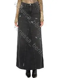 MAISON MARGIELA Maxi Skirt - Black