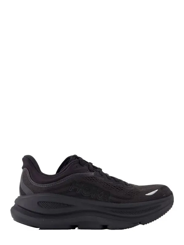 HOKA® Bondi 9 Mesh Sneakers - Black