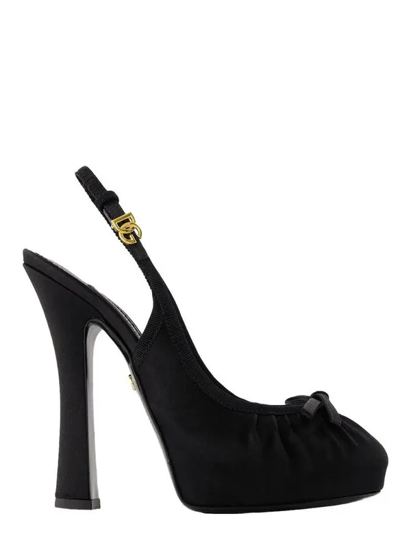 Dolce & Gabbana Slingback Pumps - Black