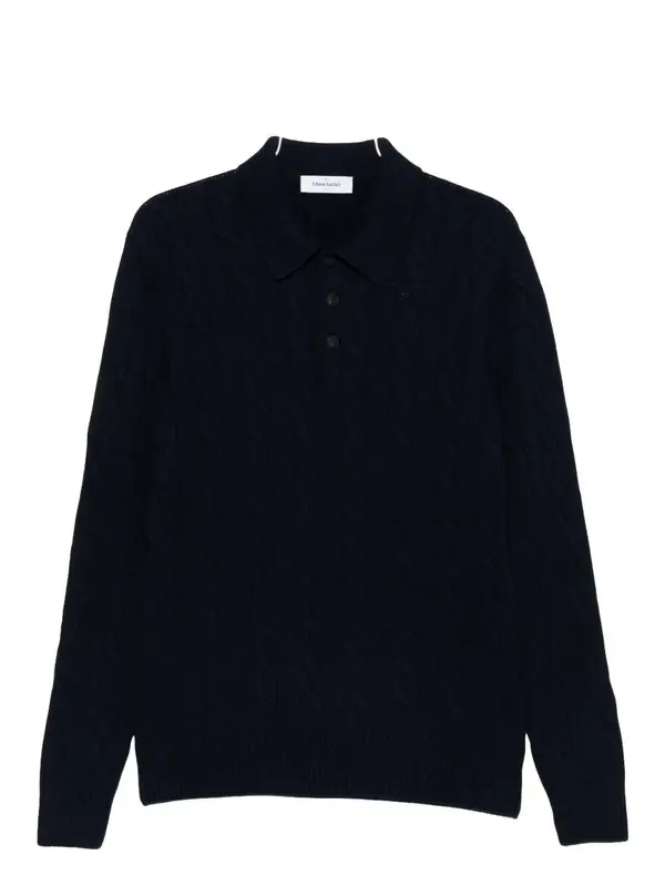 GRAN SASSO Pullover Sweater - Black