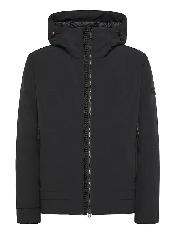 Peuterey Zip Up Hooded Jacket - Black