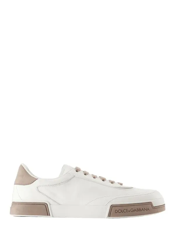 Dolce & Gabbana Leather Sneakers - White