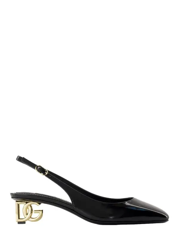 Dolce & Gabbana Leather Pumps - Black