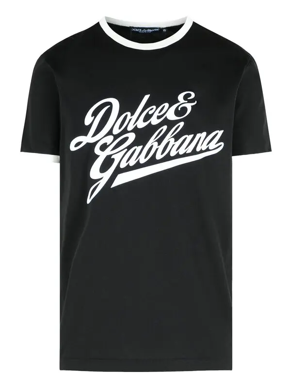 Dolce & Gabbana Cotton T Shirt - Black