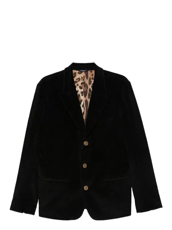 Dolce & Gabbana Tailored Blazer - Black