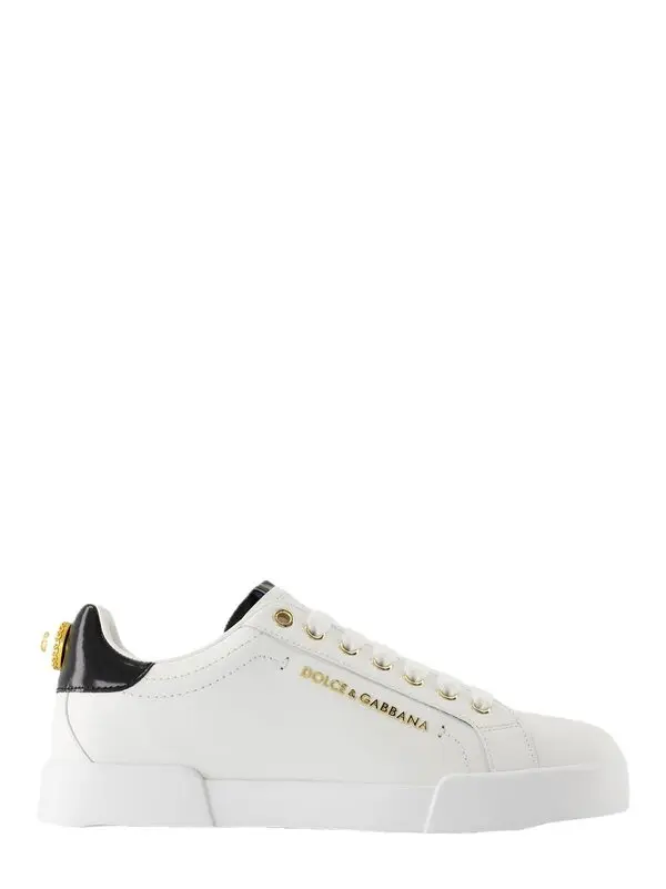 Dolce & Gabbana Cotton Sneakers - White