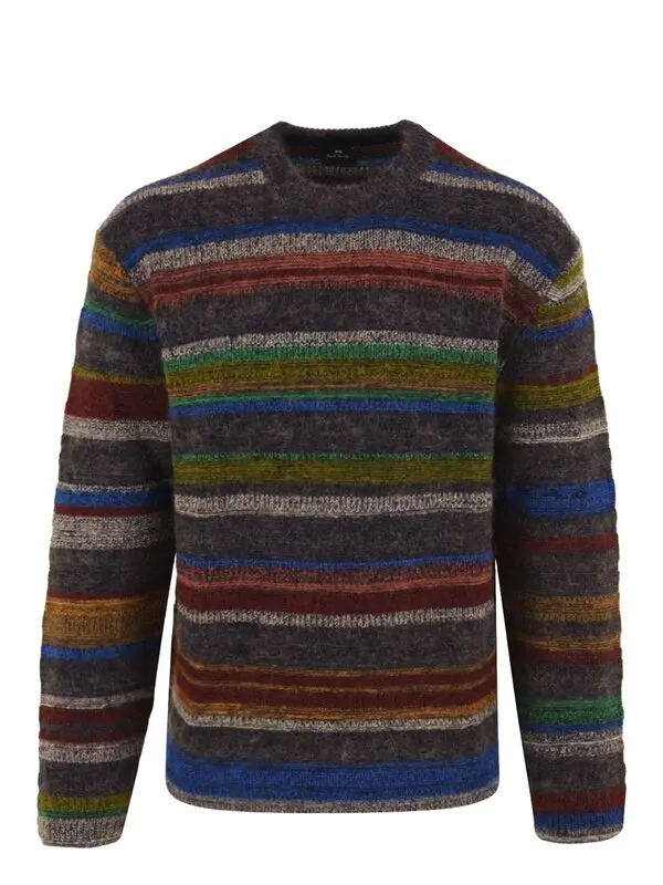 Paul Smith Crayon Stripe Sweater - Multicolour