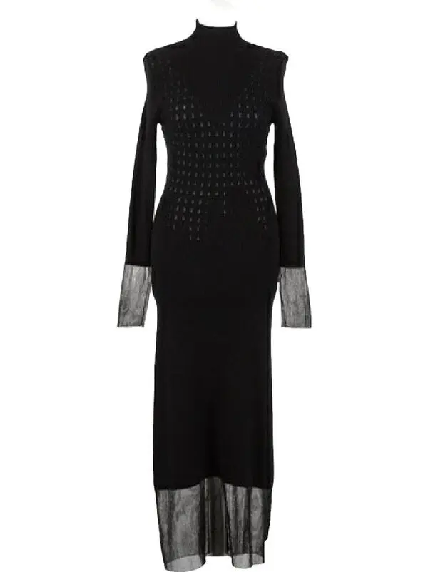 Twin-set Midi Dress - Black