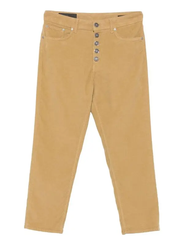 DONDUP Straight Leg Jeans - Beige