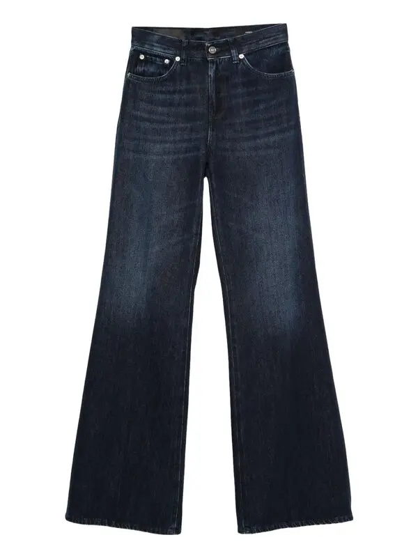 DONDUP Wide Leg Jeans - Blue