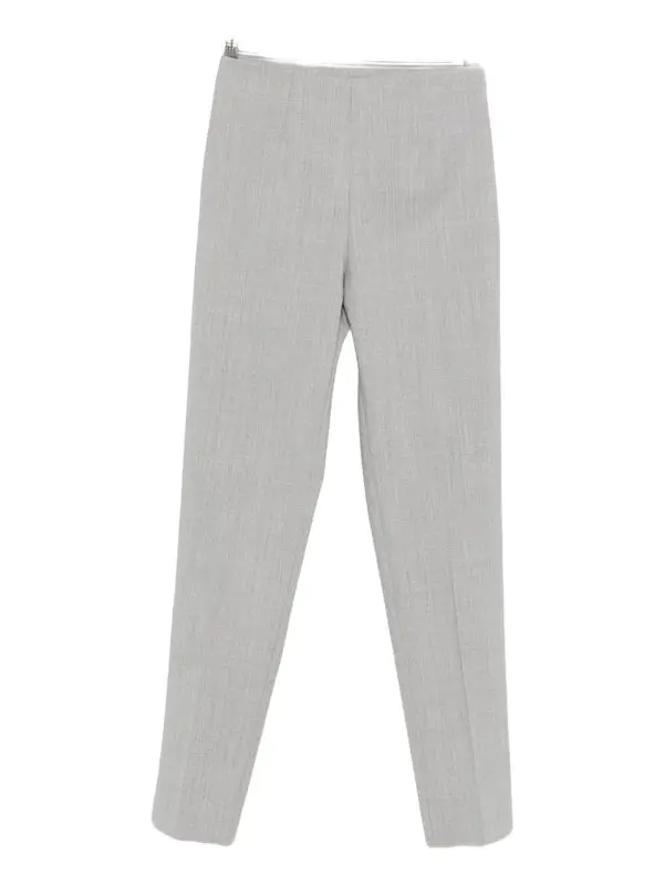 PT TORINO Trousers With Split Hems - Light Grey