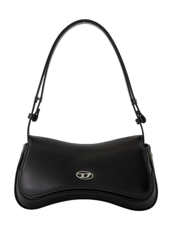 DIESEL® Leather Clutch - Black