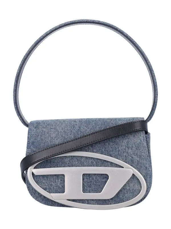 DIESEL® 1dr Denim Shoulder Bag - Blue