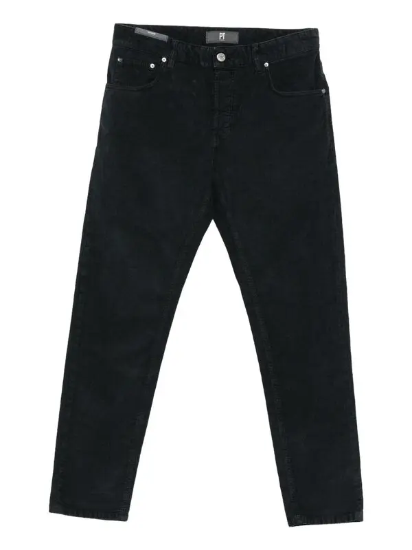 PT TORINO Straight Leg Jeans - Black